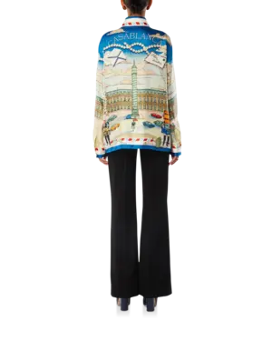 Casablanca Place Casa Silk Shirt