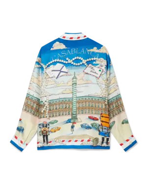 Casablanca Place Casa Silk Shirt