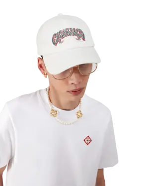 Casablanca Gothic Logo Cap
