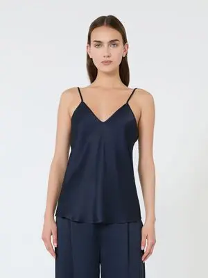 Max Mara Envers Satin Camisole Top