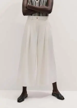 ME+EM Double Pleat Culotte