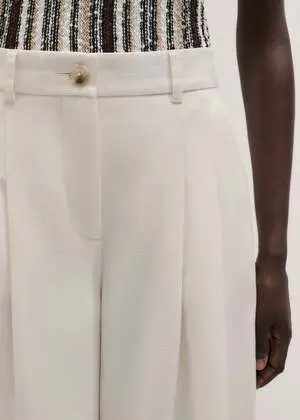 ME+EM Double Pleat Culotte