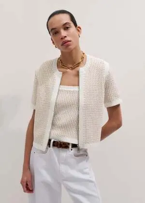 ME+EM Crop Knit Tank