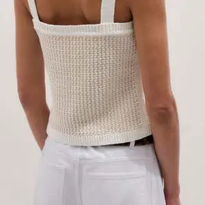 ME+EM Crop Knit Tank
