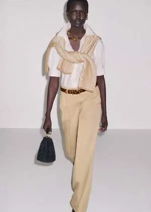 ME+EM Crease-less Linen Puff Sleeve Blouse