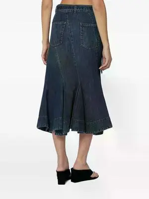 Sacai Zip Detail Skirt