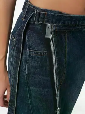 Sacai Zip Detail Skirt