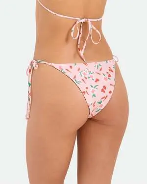 Volcom Sweet & Spicy Tie Side Reversible Bikini Bottom