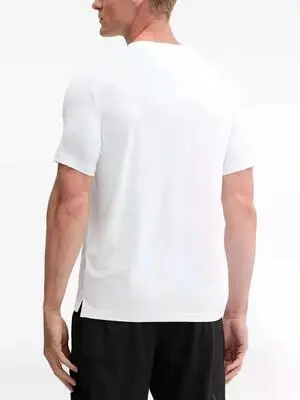 EA7 Logo-print Crew-neck T-shirt