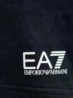 EA7 Logo Print Shorts