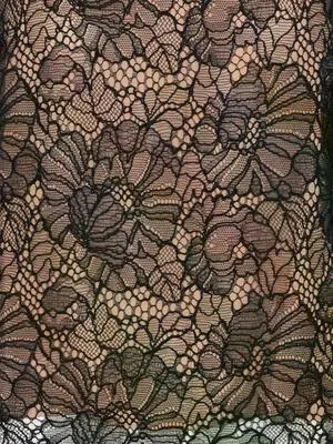 ROTATE BY BIRGER CHRISTENSEN Lace Long-sleeve Midi Dress