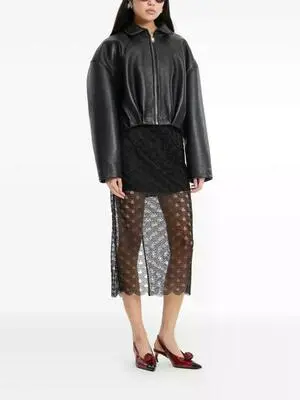 ROTATE BY BIRGER CHRISTENSEN Leather Jacket