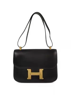 Hermès 23 Constance Shoulder Bag - Black