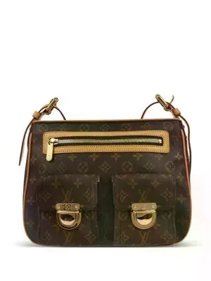 LOUIS VUITTON Hudson Gm Monogram Crossbody Bag - Brown