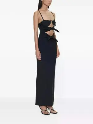 Christopher Esber Porto Tie-fastening Cutout Long Dress