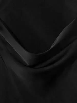 ROTATE BY BIRGER CHRISTENSEN Draped Maxi Dress