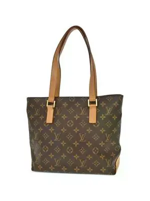 LOUIS VUITTON Monogram Canvas Cabas Piano Tote Bag - Brown