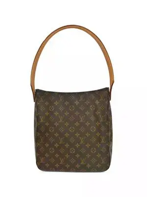 LOUIS VUITTON Monogram Looping Shoulder Bag - Brown