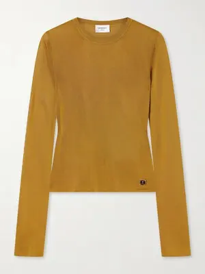 Saint Laurent Embellished Tops