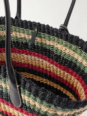 Polo Ralph Lauren Bellport Medium Raffia Tote
