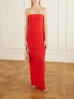 Staud Liliana Tulle Maxi Dress