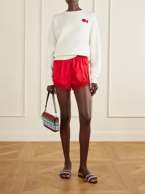Staud X Da Adolfo Timmy Beaded Shoulder Bag
