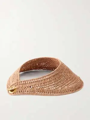 Chloé Summer Banana Raffia Hat - Beige