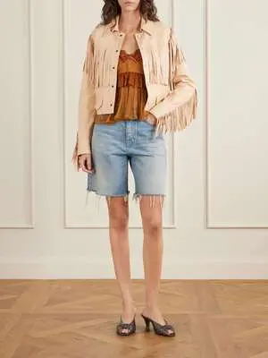 Chloé Fringed Leather Jacket