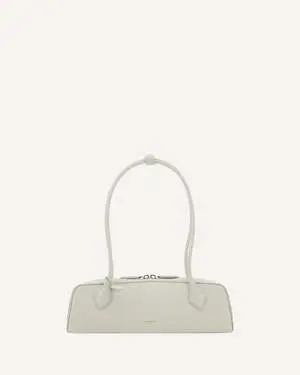 Alaïa Le Teckel Shoulder Bag - White
