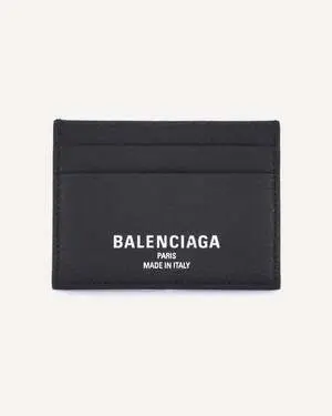 Balenciaga Leather Card Holder