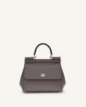 Dolce & Gabbana Leather Handbag - Grey