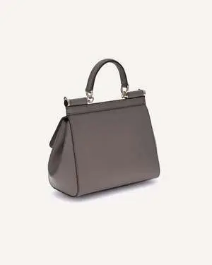 Dolce & Gabbana Leather Handbag - Grey