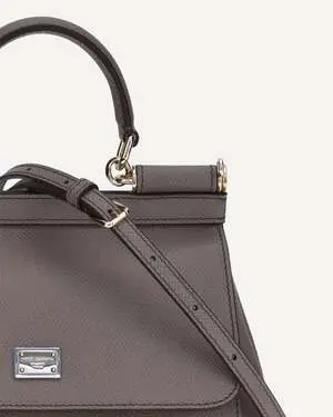 Dolce & Gabbana Leather Handbag - Grey