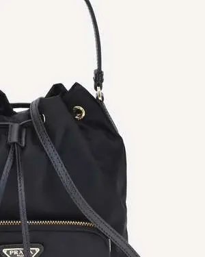Prada Re-nylon Bucket Bag - Black