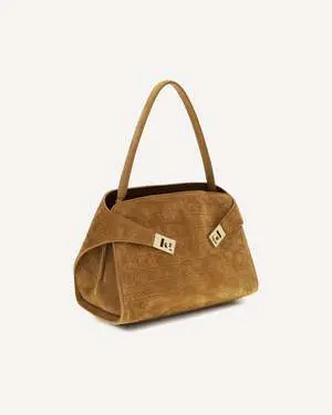 FERRAGAMO Medium Hug Soft Shoulder Bag