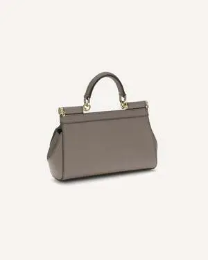 Dolce & Gabbana Sicily Small Leather Handbag