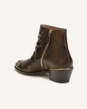 Chloé Susanna Ankle Boots - Brown