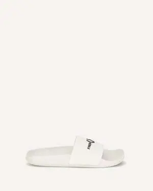 Fred Perry Rubber Slides With Embossed Logo