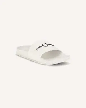 Fred Perry Rubber Slides With Embossed Logo