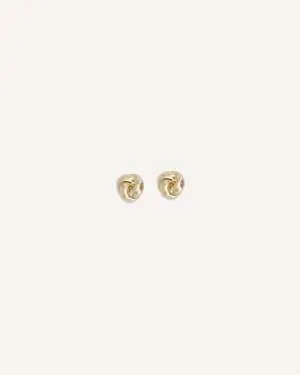 SELF-PORTRAIT Small Drop Knot Earrings