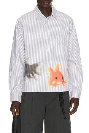 VANDYTHEPINK Goldfish Button Down Shirt