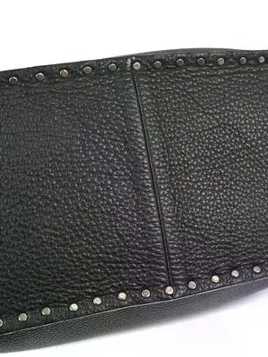 Celine Boogie Studded Tote Bag - Black