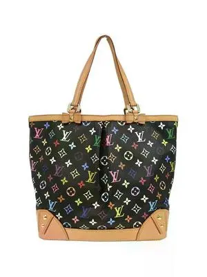LOUIS VUITTON Monogram Multicolor Sharleen Handbag - Black