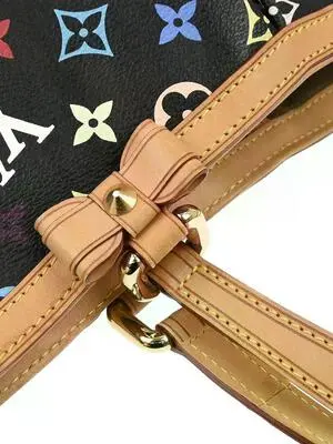 LOUIS VUITTON Monogram Multicolor Sharleen Handbag - Black