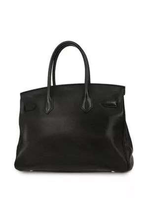 Hermès Veau Evergrain Birkin 30 Handbag - Black