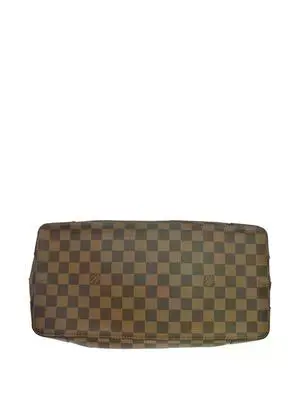 LOUIS VUITTON Damier Ebene Hampstead Mm Tote Bag - Brown