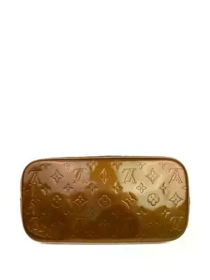 LOUIS VUITTON Monogram Vernis Houston Tote Bag - Brown