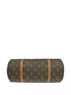 LOUIS VUITTON Monogram Papillon Handbag - Brown