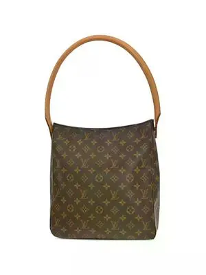 LOUIS VUITTON Monogram Looping Shoulder Bag - Brown