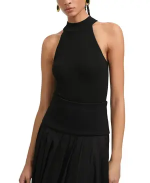 MARCELLA Kenmare Pleated Maxi Skirt - Black